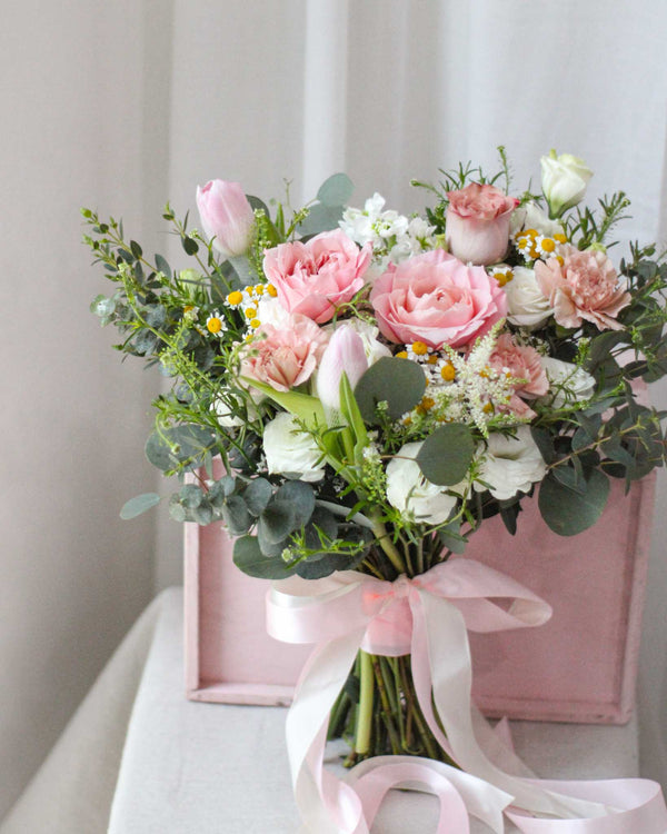 Melody Bridal Bouquet - Frontal | Bridal Bouquet Singapore | Windflower ...